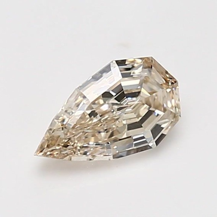 0.82 Carat Diamond, Kite, Fancy Light Brown Color, VS2, GIA, D145631016