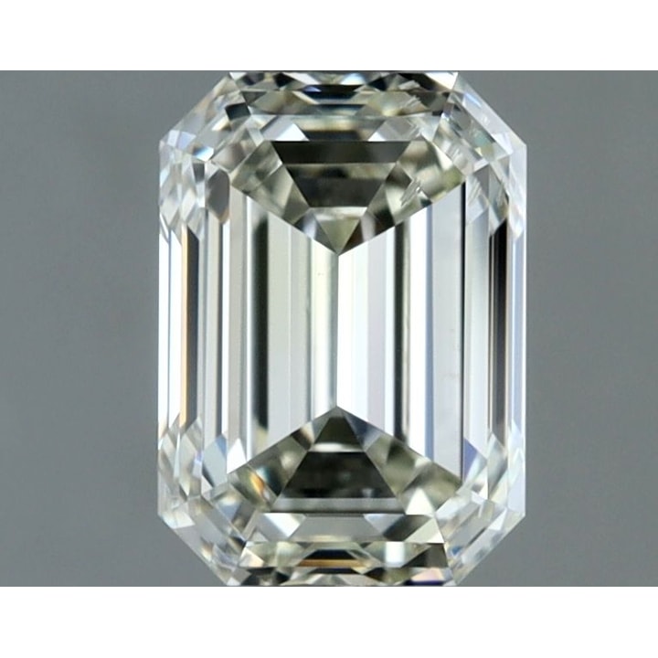 1.00 Carat Diamond, Emerald, K Color, SI1, IGI, D139124937